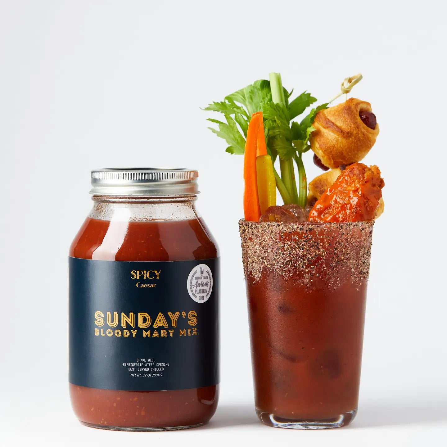 Sunday's Award Winning Spicy Bloody Mary Mix – Pretty Moon Mercantile ...